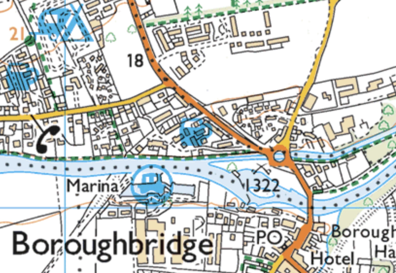 Boroughbridge Weir, River Ure - Harrogate & District Naturalists Society