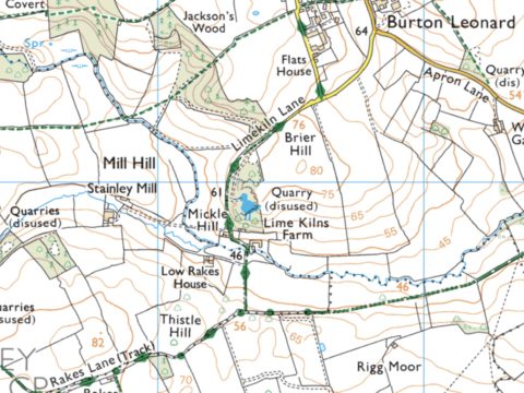 Burton Leonard Lime Quarries - Harrogate & District Naturalists Society