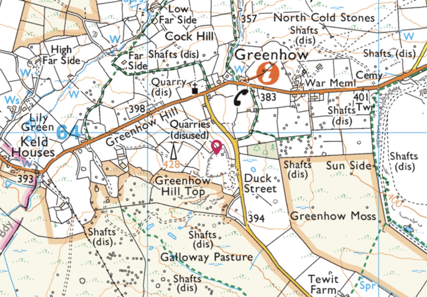Greenhow (Duck Street) Quarry - Harrogate & District Naturalists Society